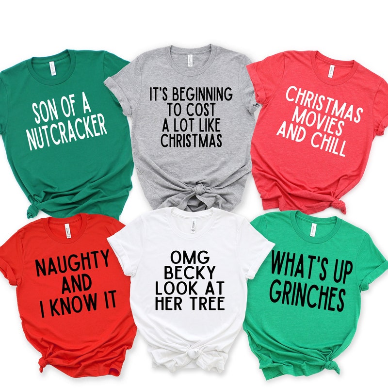 Funny Christmas Shirts - Etsy