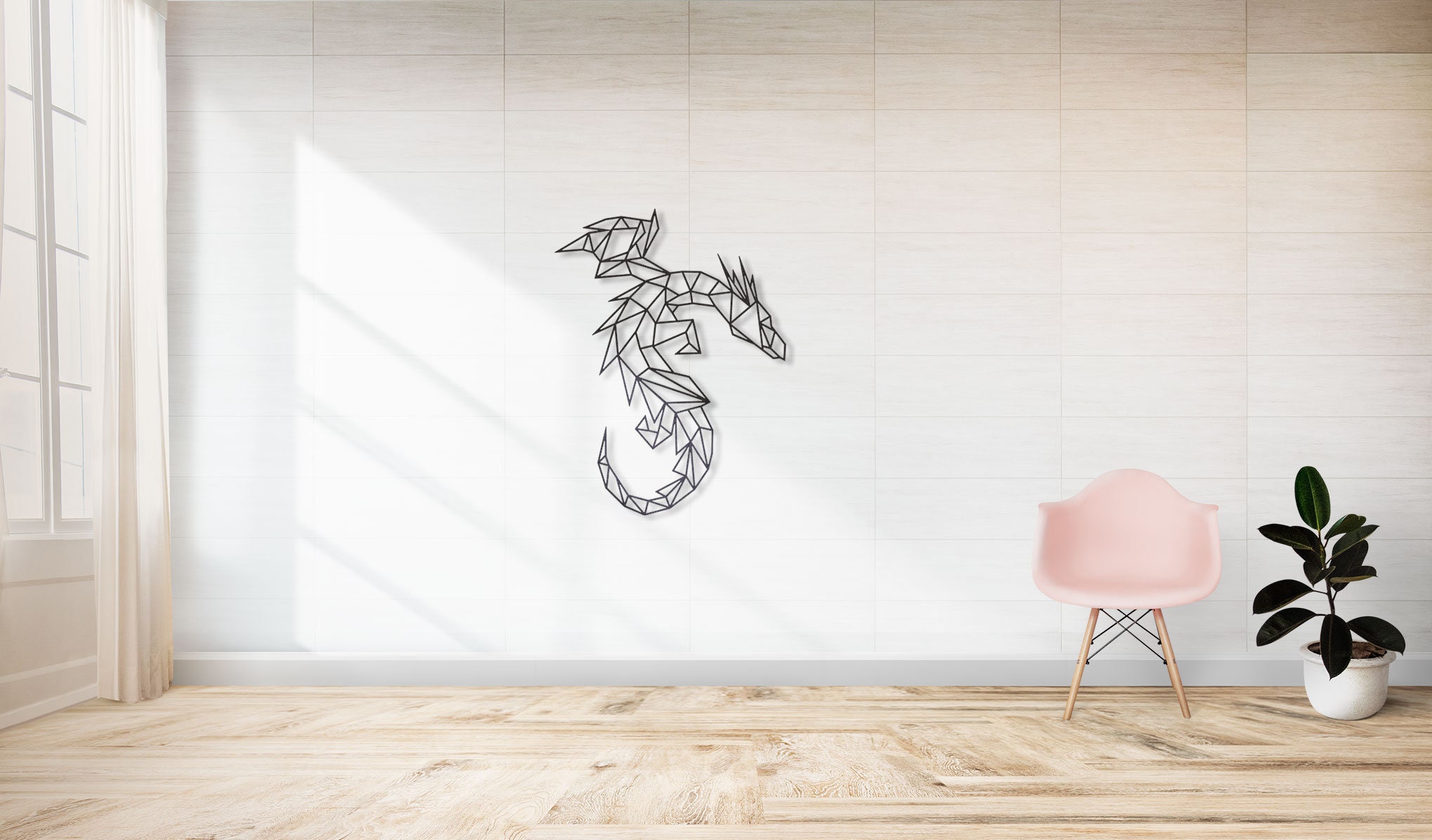 Dragon metal wall decor draco texture paint styledraco | Etsy