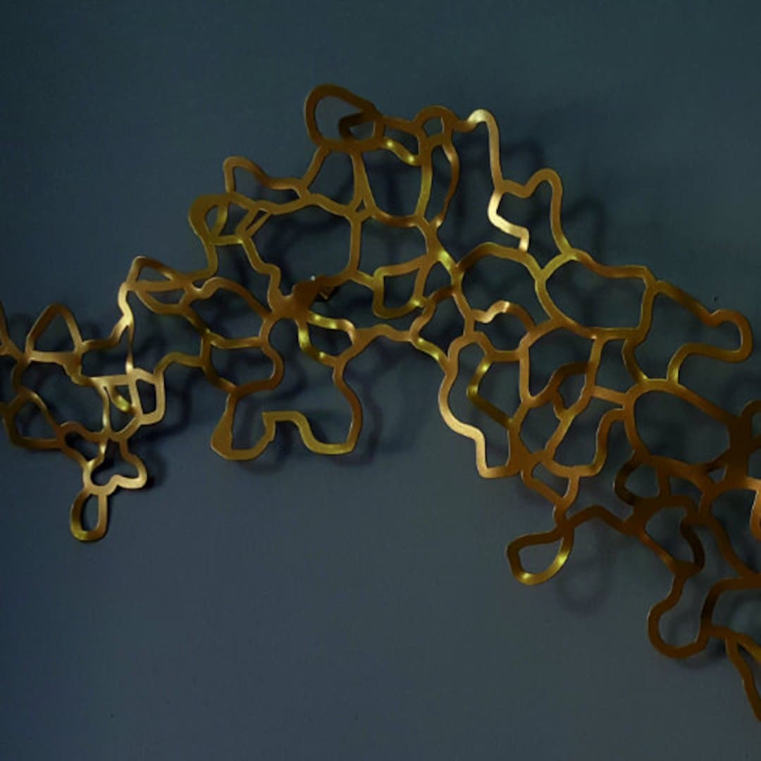 Metal Wall Sculpture, Metal Art Sculpture, Sculpture Shaped Metal Wall ...