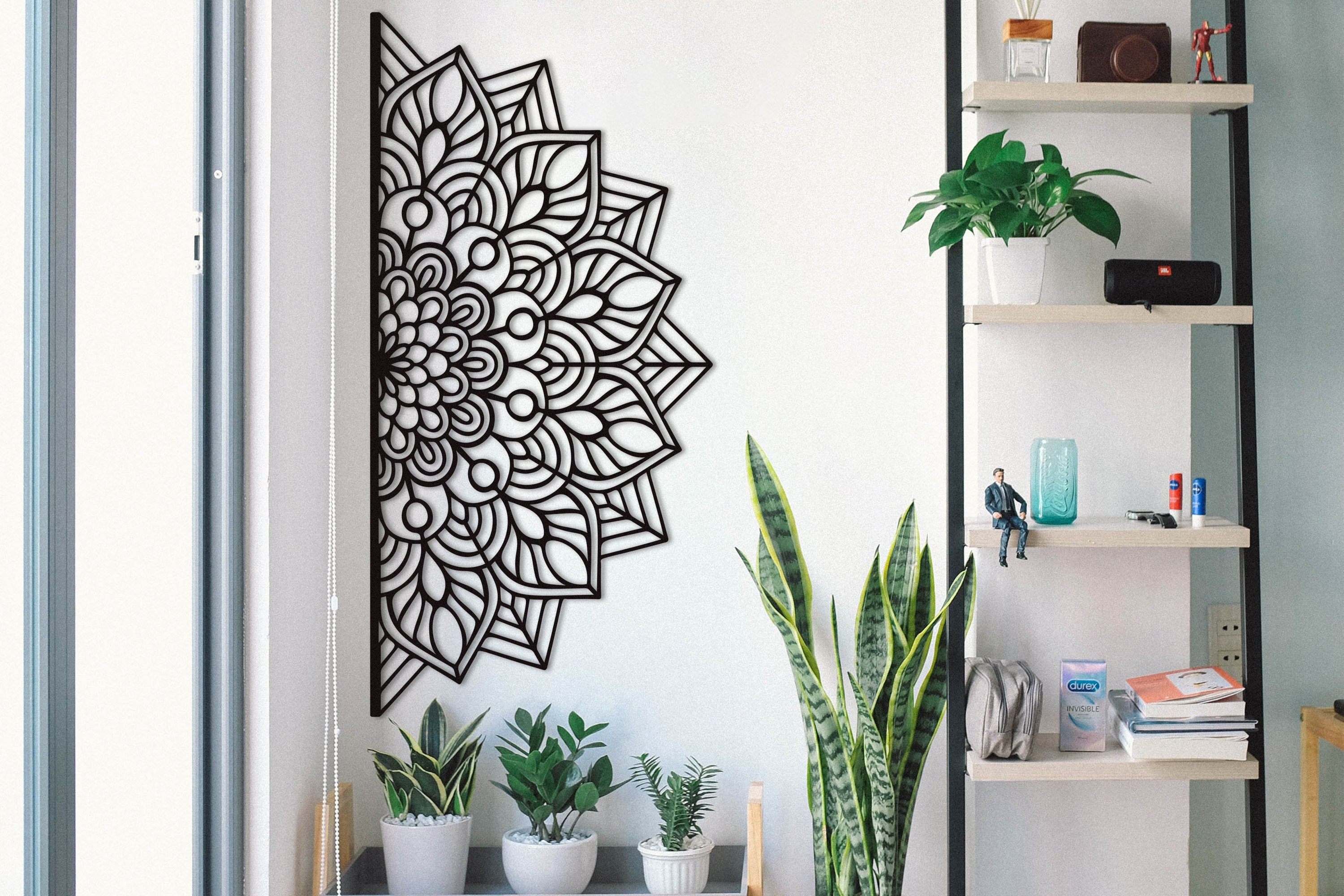 XL Metal Mandala Decor Metal Mandala Wall Art Wall Art Wall | Etsy