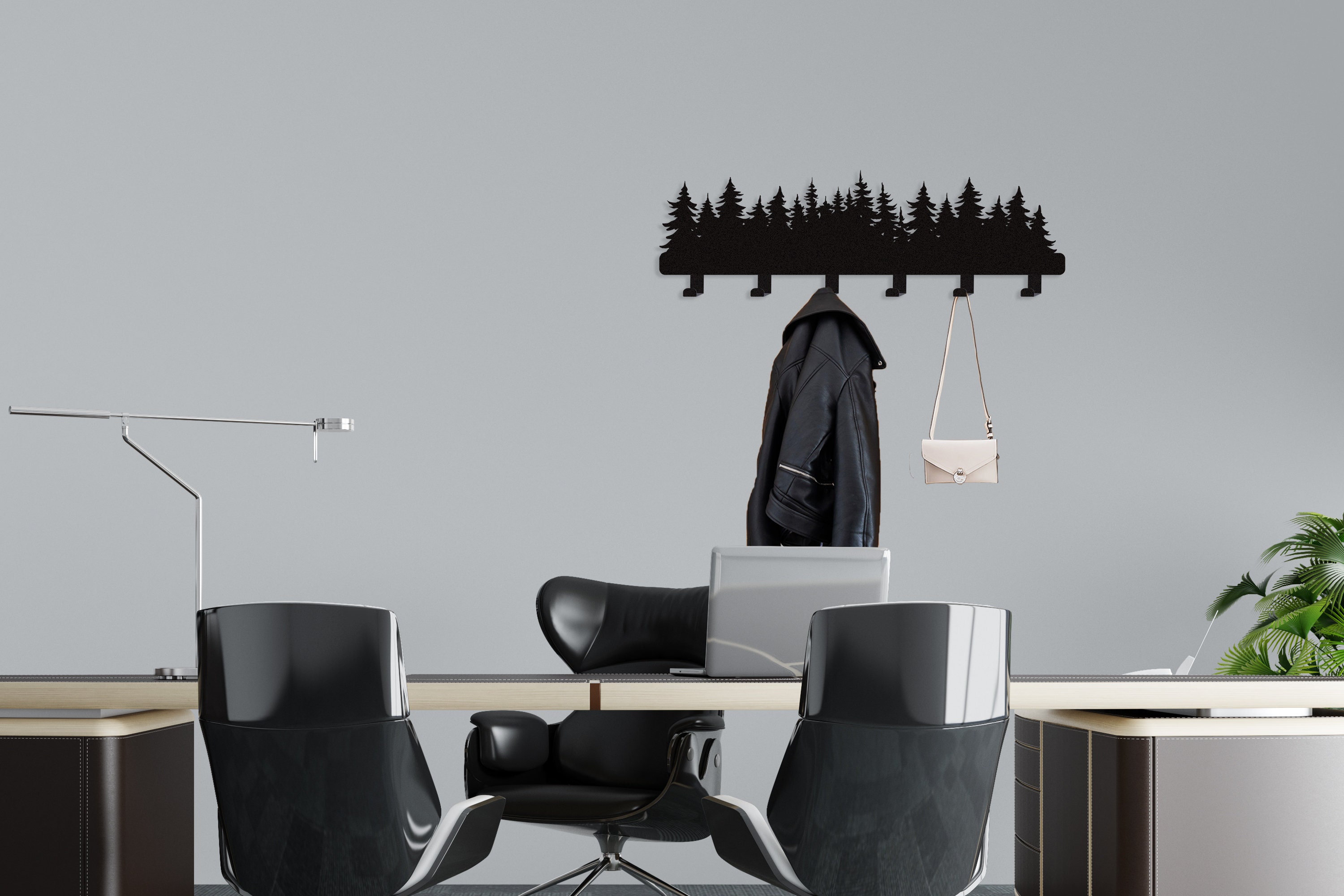 Tree Wall Mounted Coat Rack Coat Racks Metal Wall Art for - Etsy