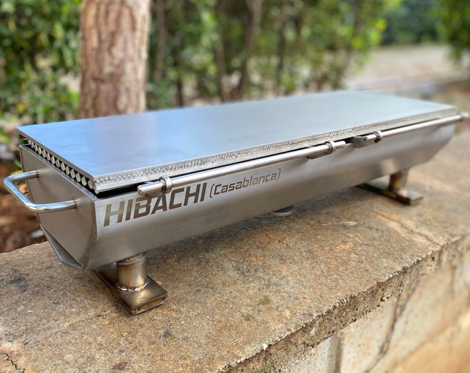 Happy Hibachi Charcoal Grill, Personalized Option, Great Gift - Etsy