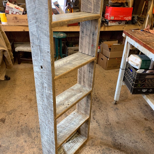 Rustic Bookcase - Etsy
