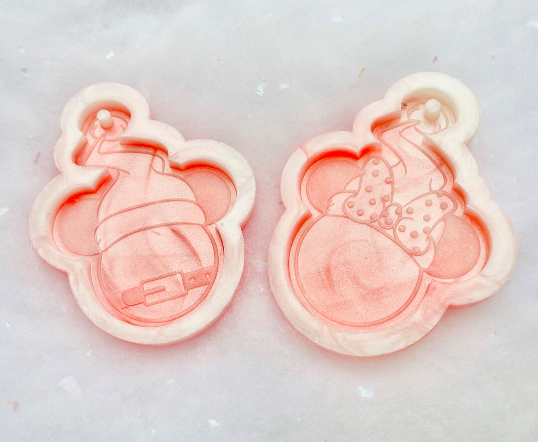Santa Hat Mice Ornament Molds - Etsy