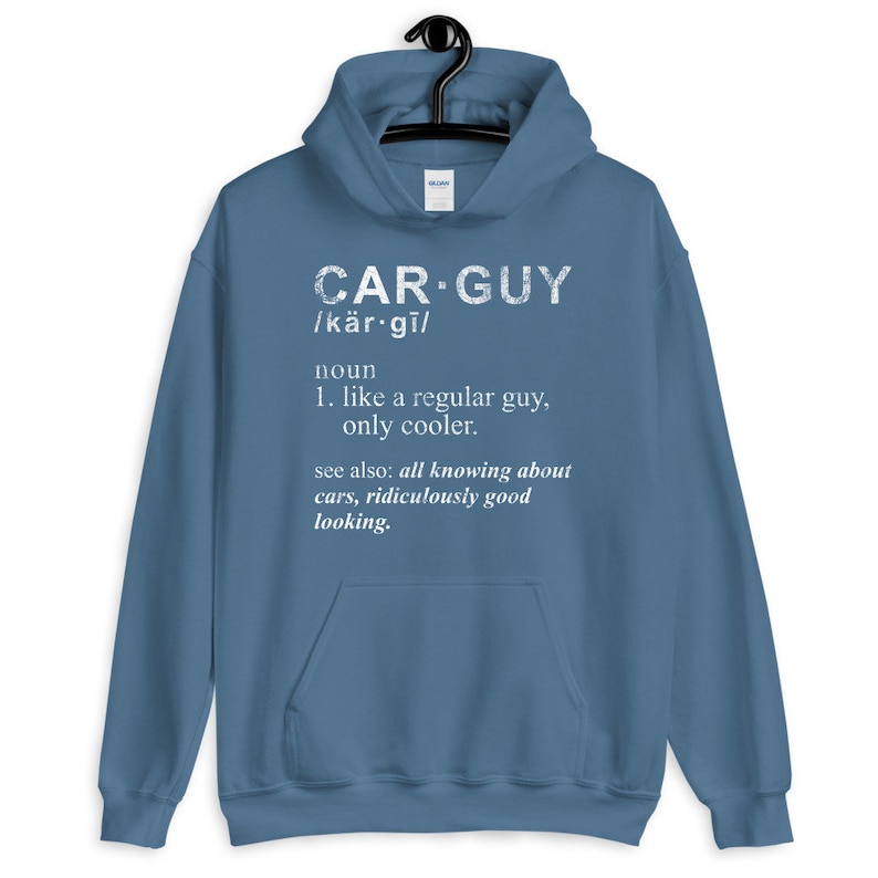 Car Guy Definition Gear Head Funny Hoodie | Etsy