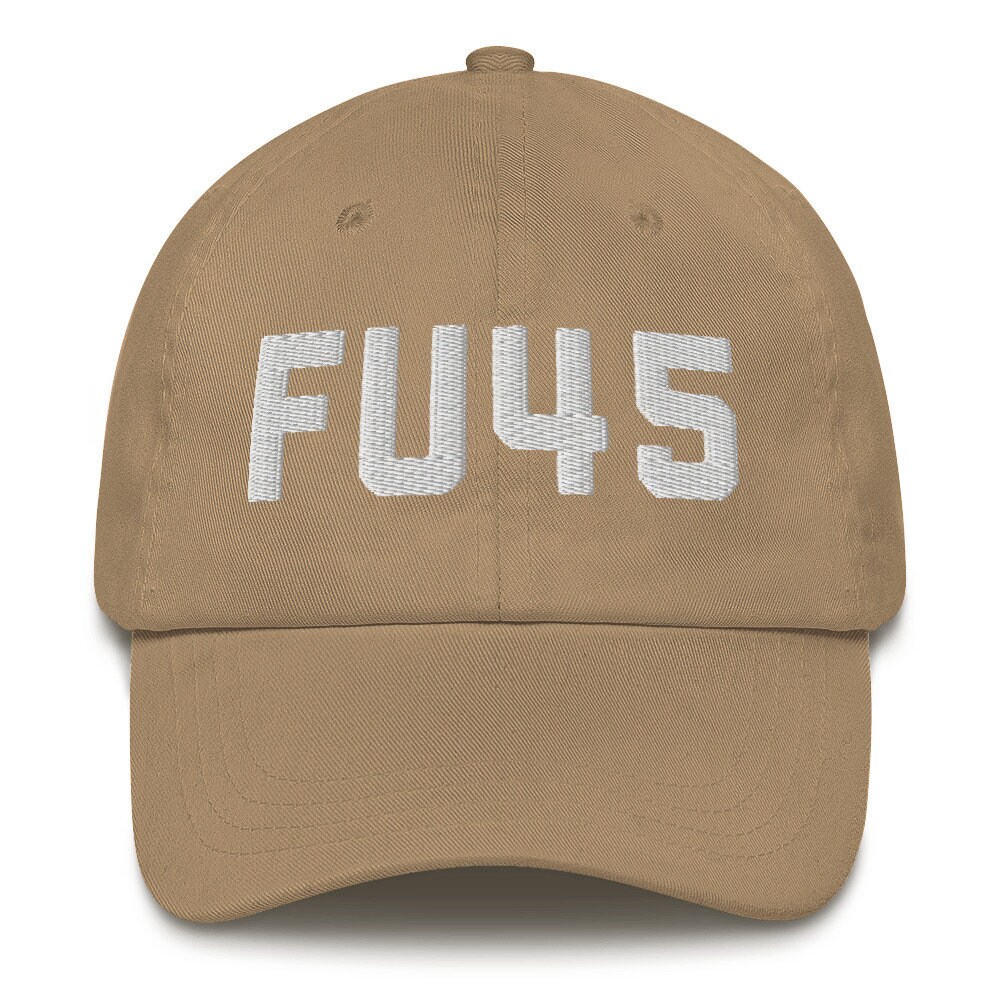 FU45 Funny Anti Protest Vote 2020 Resist Baseball Hat | Etsy