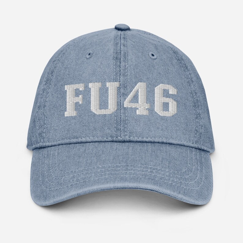 FU46 Funny Sarcastic Republicans Democrats Denim Hat Baseball - Etsy