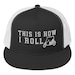 This is How I Roll Golf Hat, Golfing Trucker Hat, Funny Golfing Cart ...