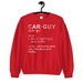 Car Guy Definition, Gear Head Funny Sweatshirt - Etsy