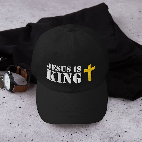Jesus is King Hat - Etsy