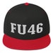 FU46 Trump Snapback Flat Bill Hat - Etsy