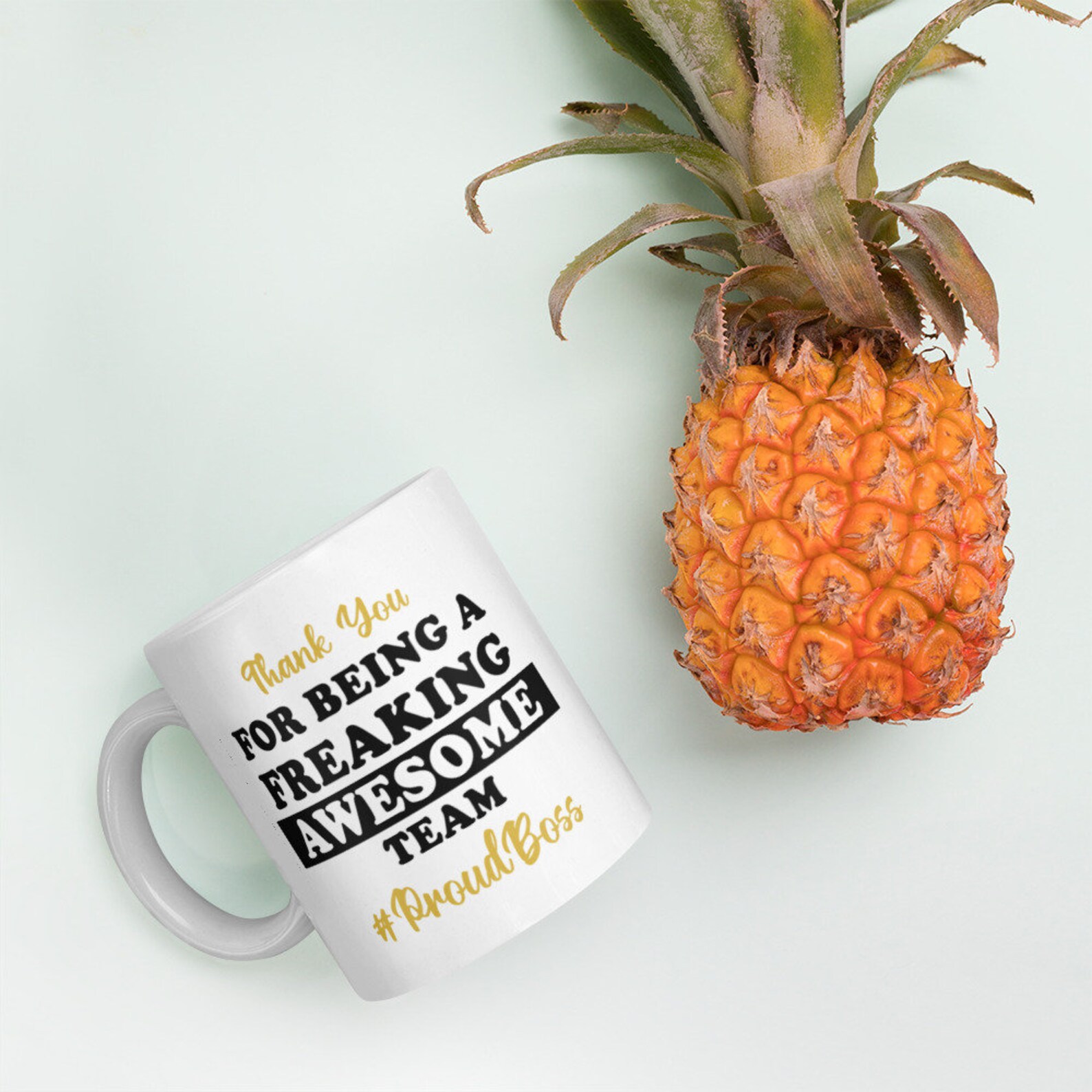 Thank You Freaking Awesome Team Employee Appreciation Boss Day - Etsy