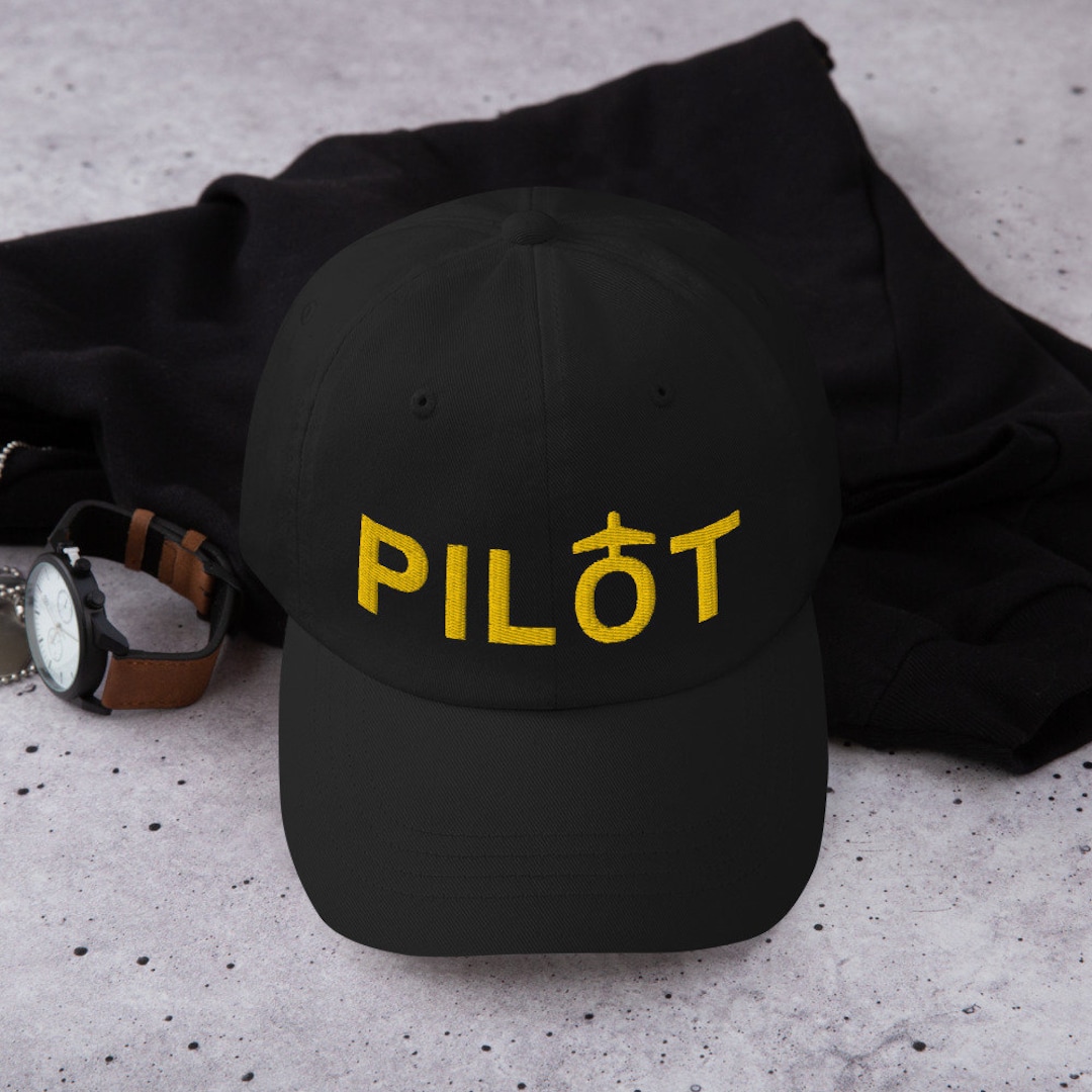 Male Pilot Airline Aviation Baseball Hat - Etsy