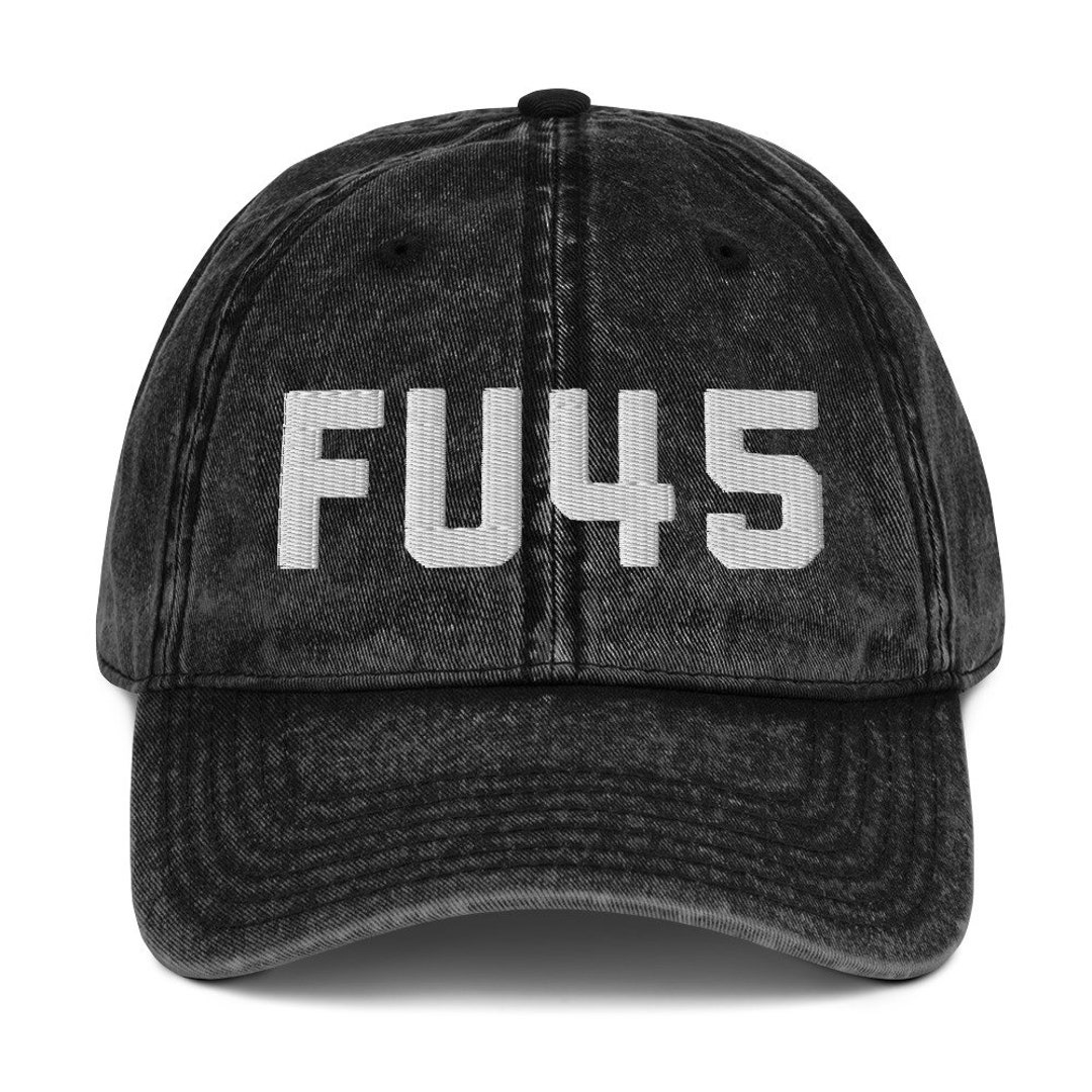 FU45 Funny Trump Vintage Baseball Hat - Etsy