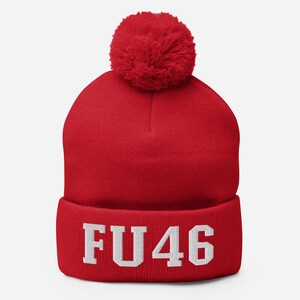 FU46 Funny Sarcastic Republicans Democrats Pom-pom Beanie - Etsy
