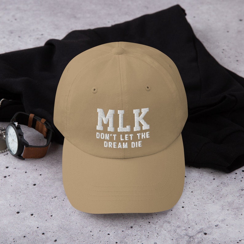 MLK Don't Let the Dream Die Snapback Flat Bill Hat - Etsy