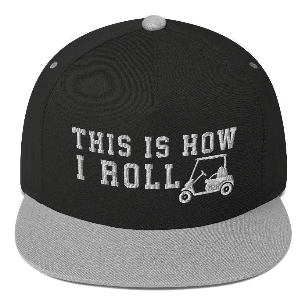 This is How I Roll Golf Hat Golfing Snapback Hat Funny | Etsy