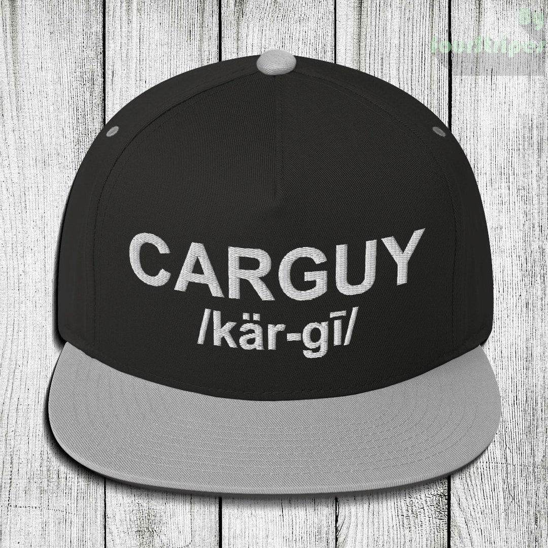 Funny Car Guy Snapback Hat, Gift Car Guy Definition Embroidery Cap, Car ...