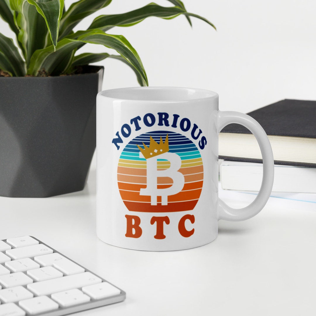 Notorious BTC Bitcoin Crypto Digital Currency Mug - Etsy