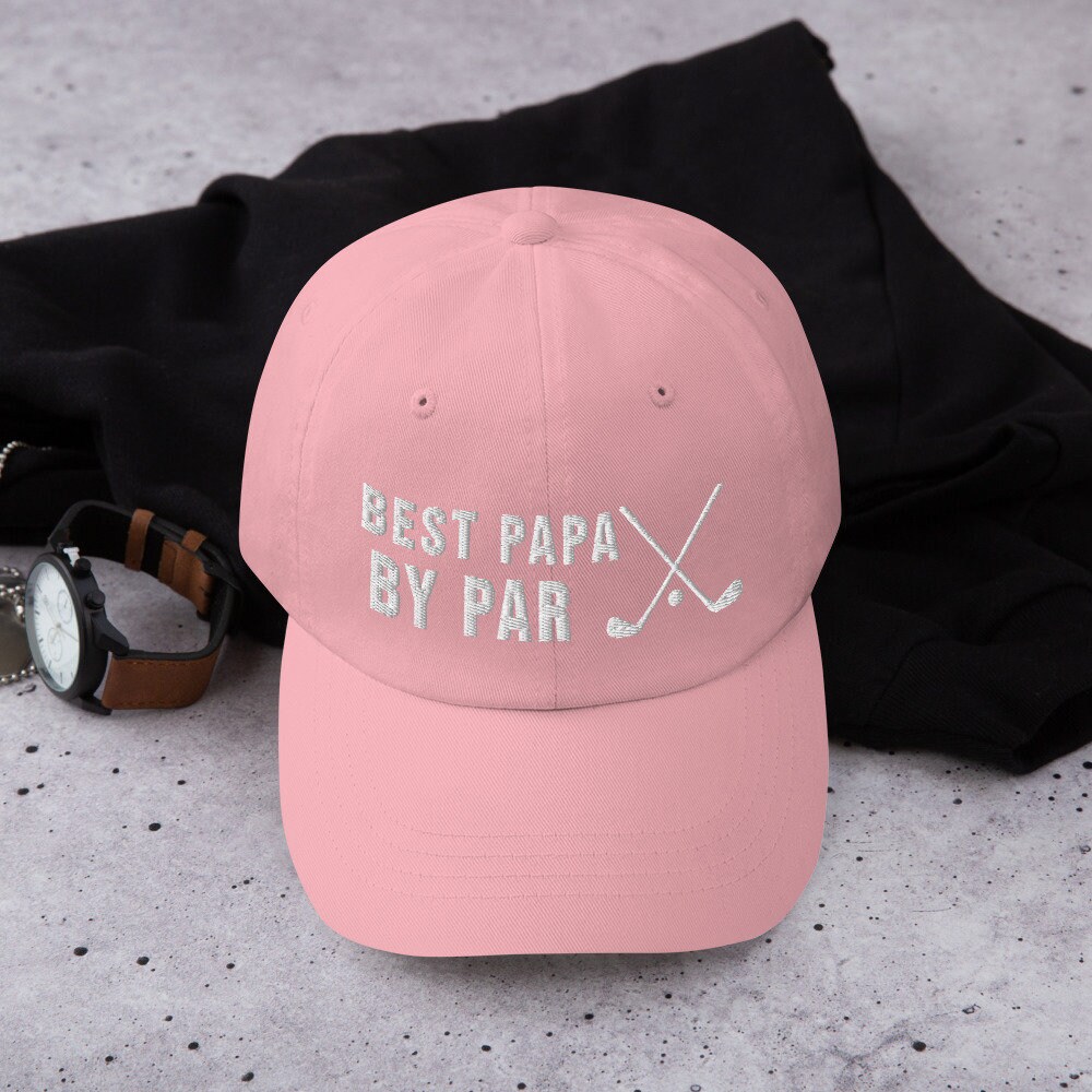 Funny Best Papa by Par Baseball Hat Golf Grandpa Papa - Etsy
