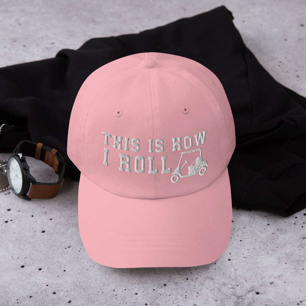 This is How I Roll Golf Hat, Golfing Baseball Hat, Funny Golfing Cart ...