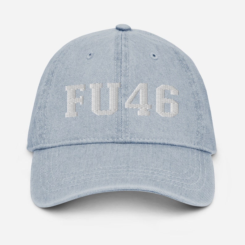 FU46 Funny Sarcastic Republicans Democrats Denim Hat Baseball - Etsy