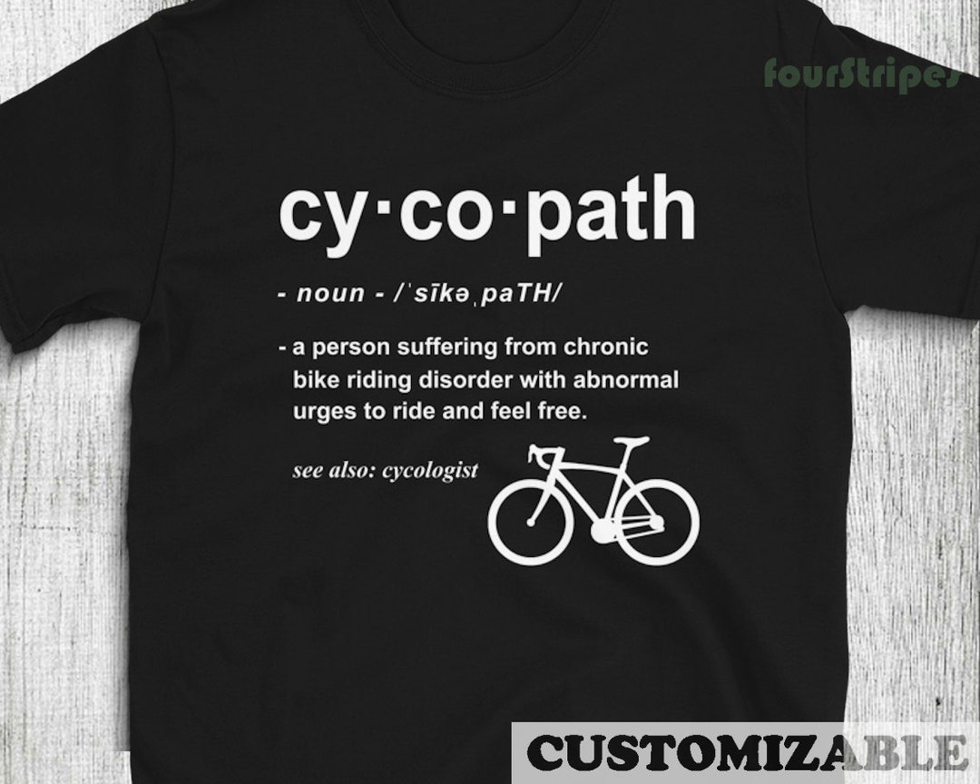 Cycopath Definition Funny Cycling Addict Gift for Cyclist - Etsy