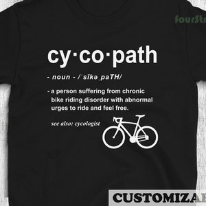 Cycopath Definition Funny Cycling Addict Gift for Cyclist - Etsy