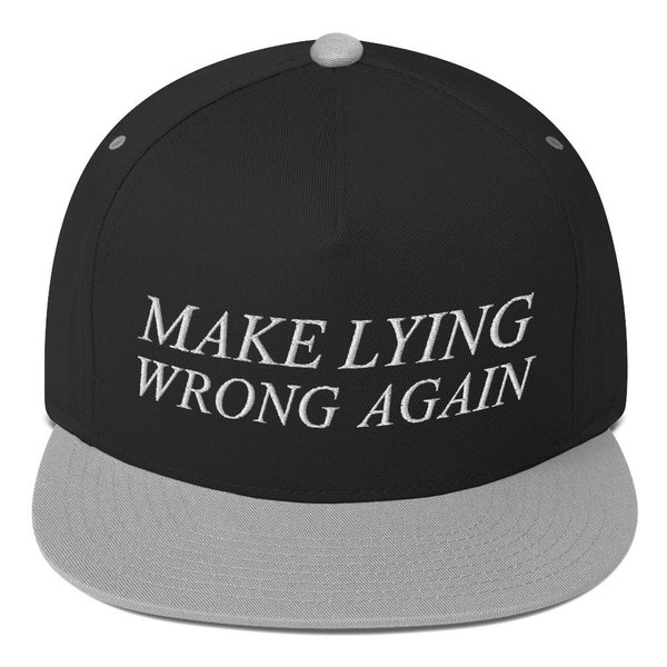 Make Lying Wrong Again Hat - Etsy