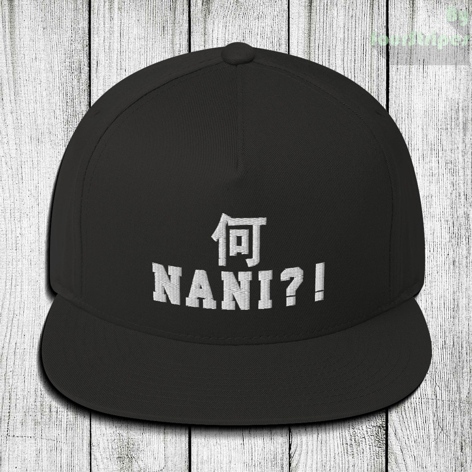Nani! What? Funny Omae Wa Meme Snapback Hat, Funny Japanese Anime ...