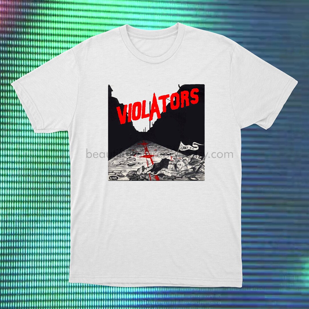 Violators Tshirt UK Punk Rock - Etsy