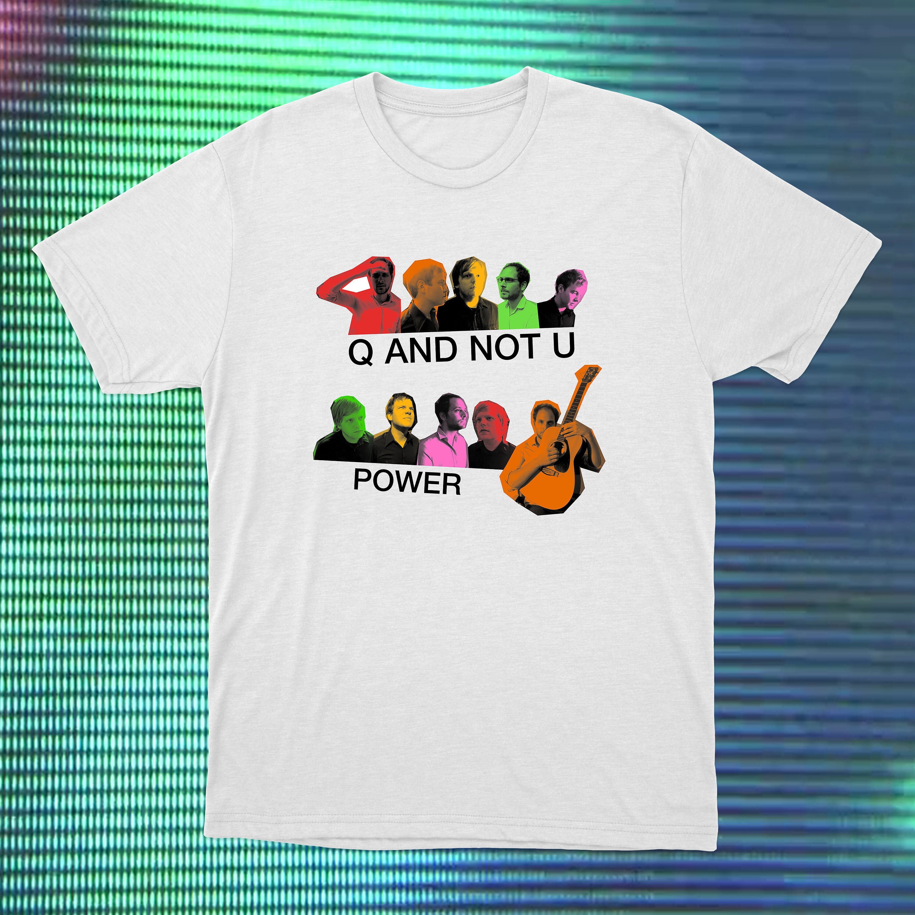 Q and Not U Tshirt Post Hardcore - Etsy