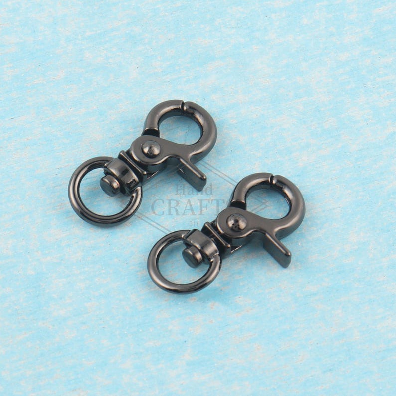 Swivel Snap Hooks Clasps,8mm Metal Lobster Claw Buckles,trigger Snap ...