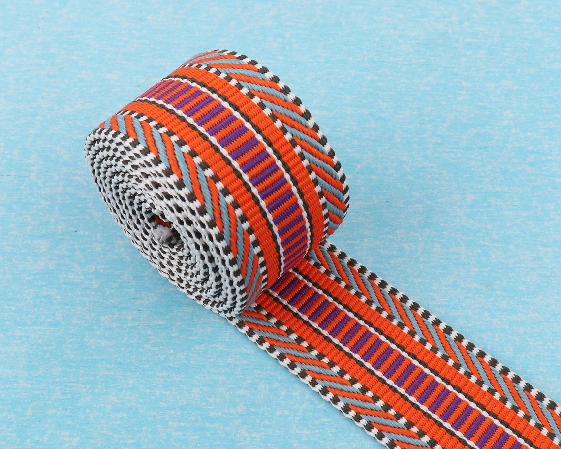 1.5 Inch Jacquard Webbing for Skate Leash,soft Cotton Webbing for ...