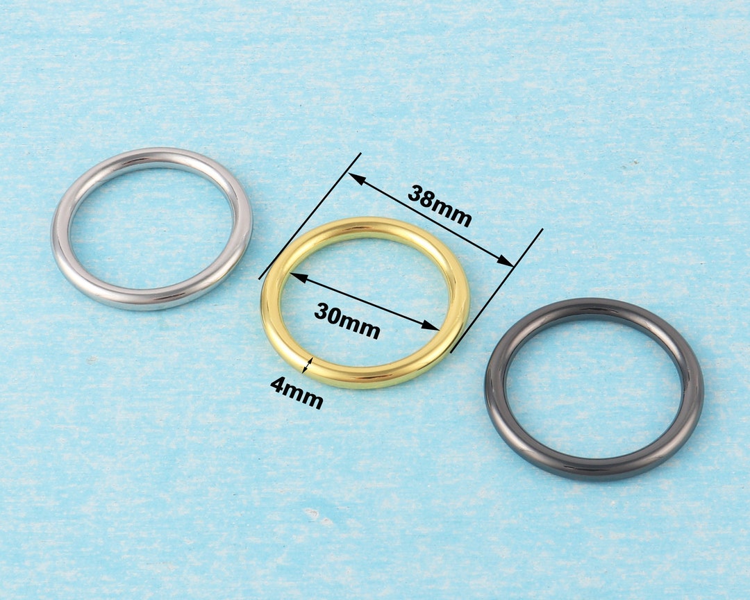 30mm Metal O Ring,zinc Alloy Round Strap O Buckles,gold/silver/gun ...