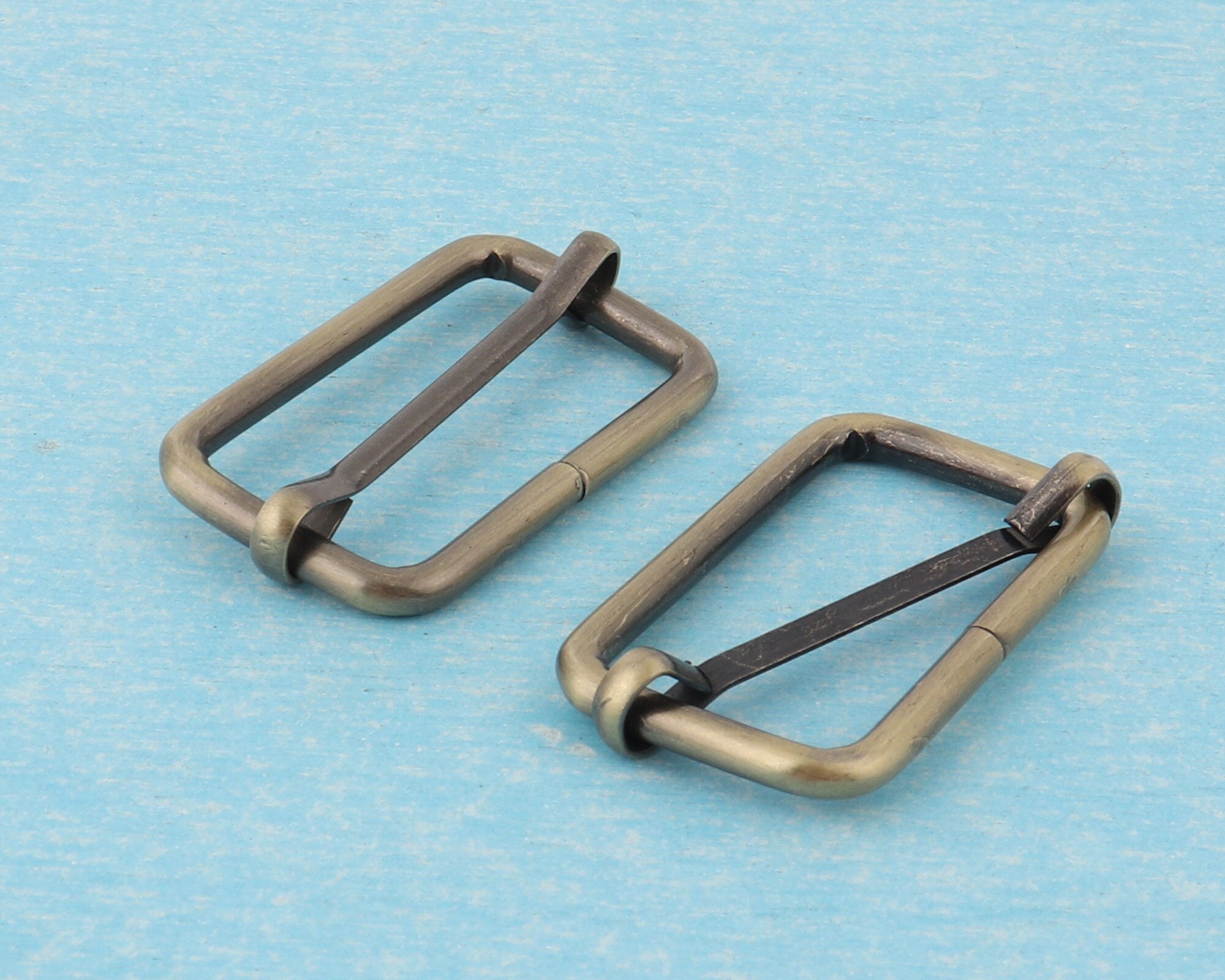 4-10 Pcs Webbing Adjuster Buckle for Strap,1.5" (38mm) Metal Tri Glide ...