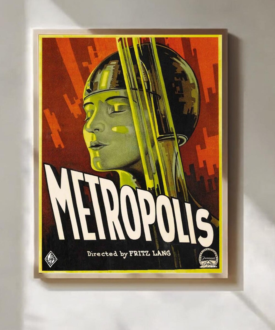 1920s Vintage Scifi Art Print Retro Futuristic Cinema Poster Classic ...