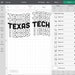 Texas Tech Svg. Texas Svg. Wreck 'em Svg. University Svg. - Etsy Canada