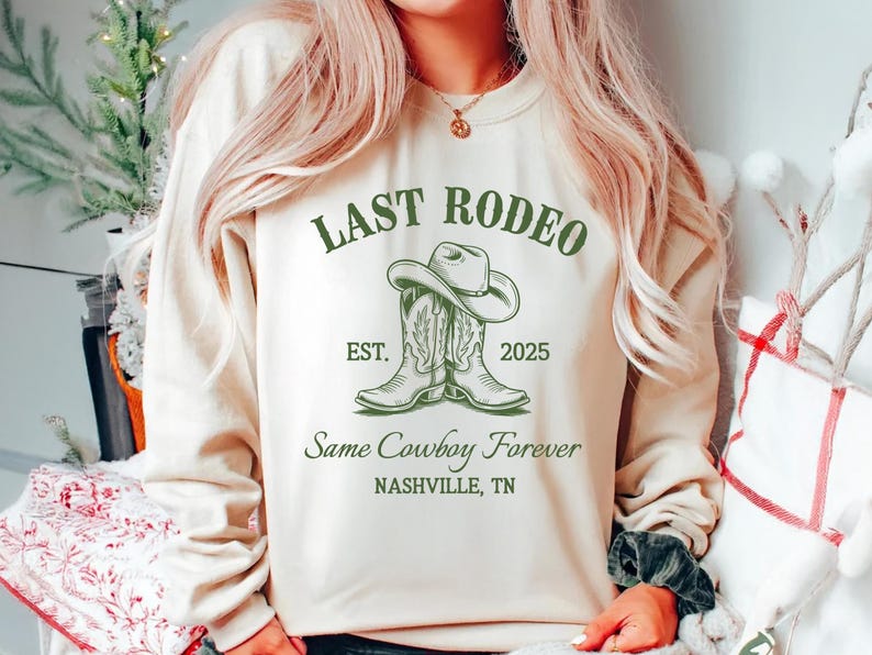 Last Rodeo Bachelorette Party SVG: Nashville Cowgirl Design (digital ...