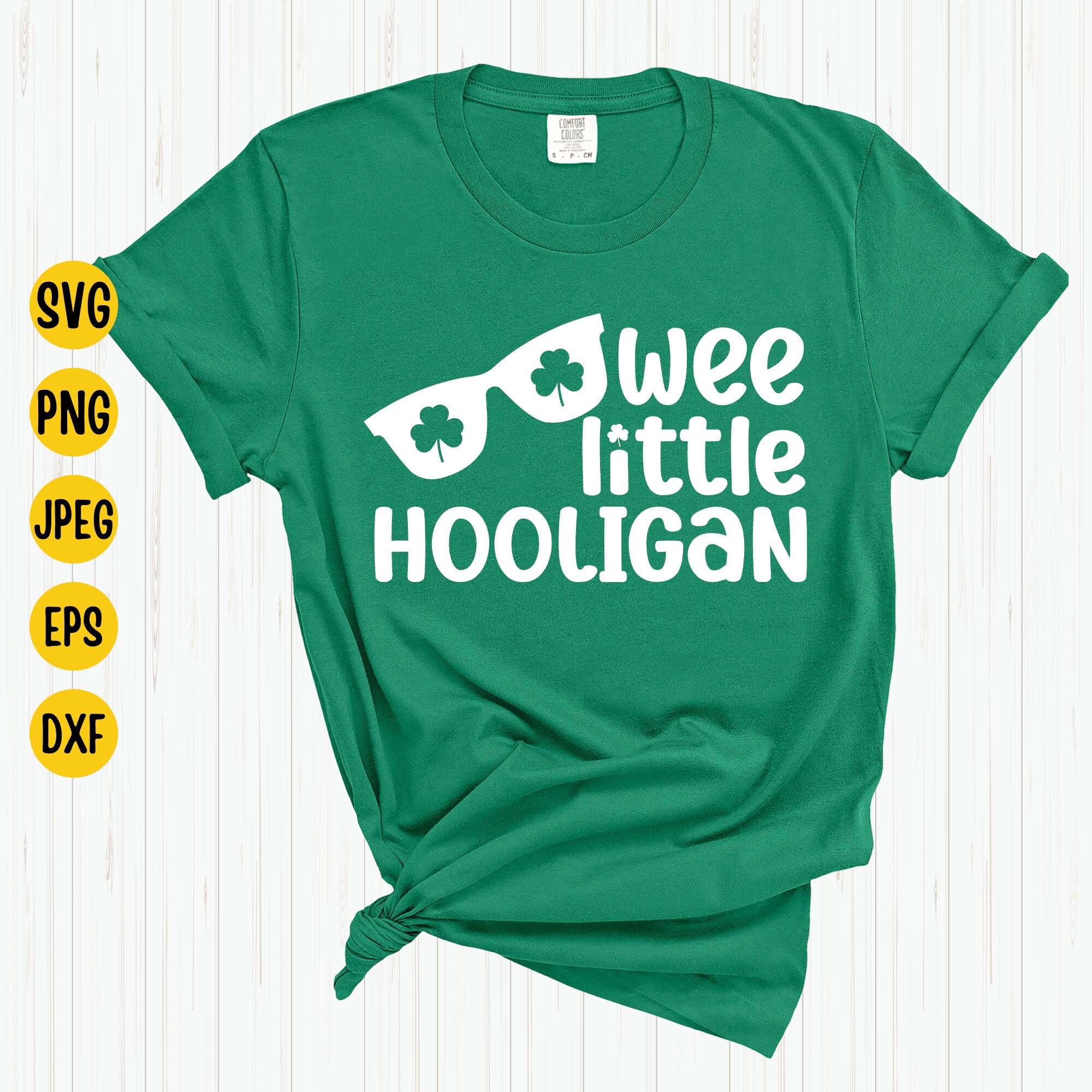 Wee Little Hooligan Svg Boy St Patricks Svg Shamrock Svg St - Etsy