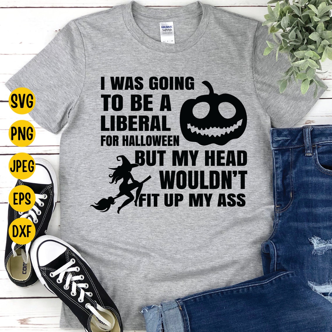 I Was Going to Be A Liberal for Halloween Svg but My Head - Etsy