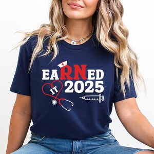 Nurse Graduation 2025 SVG: Earned It RN Design (digital Download) - Etsy
