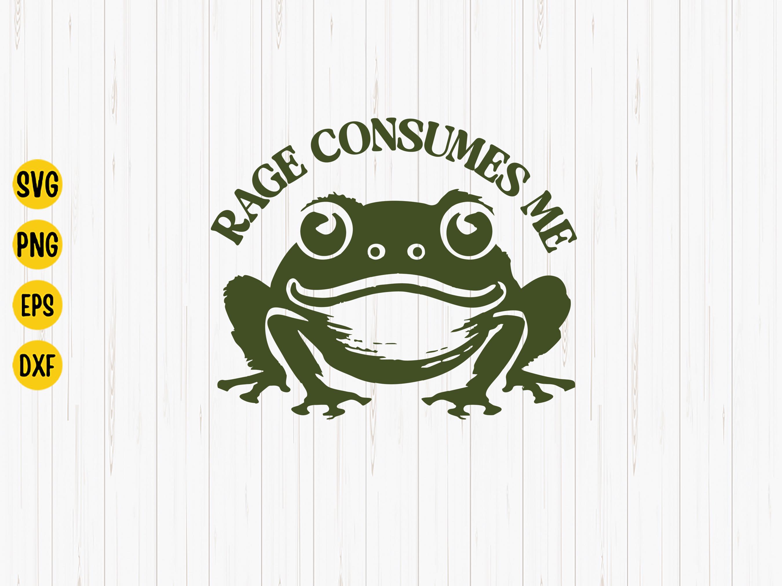 Rage Frog Meme SVG: Mental Health Shirt Cut File (digital Download) - Etsy