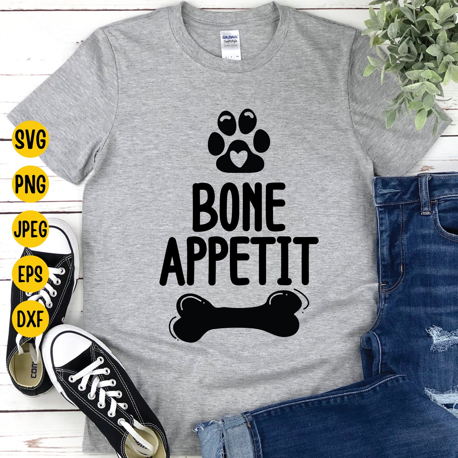 Bone Appetit Svg Dog Svg Dog Paw Svg Dog Bone Svg Dog Mom - Etsy