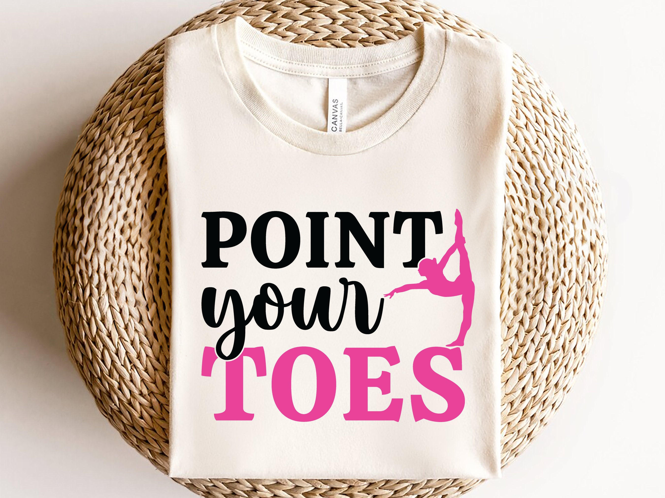 Gymnastics SVG: Point Your Toes Design (digital Download) - Etsy