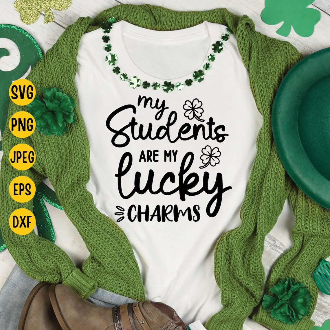 My Students Are My Lucky Charms Svg Teacher St Patricks Day | Etsy