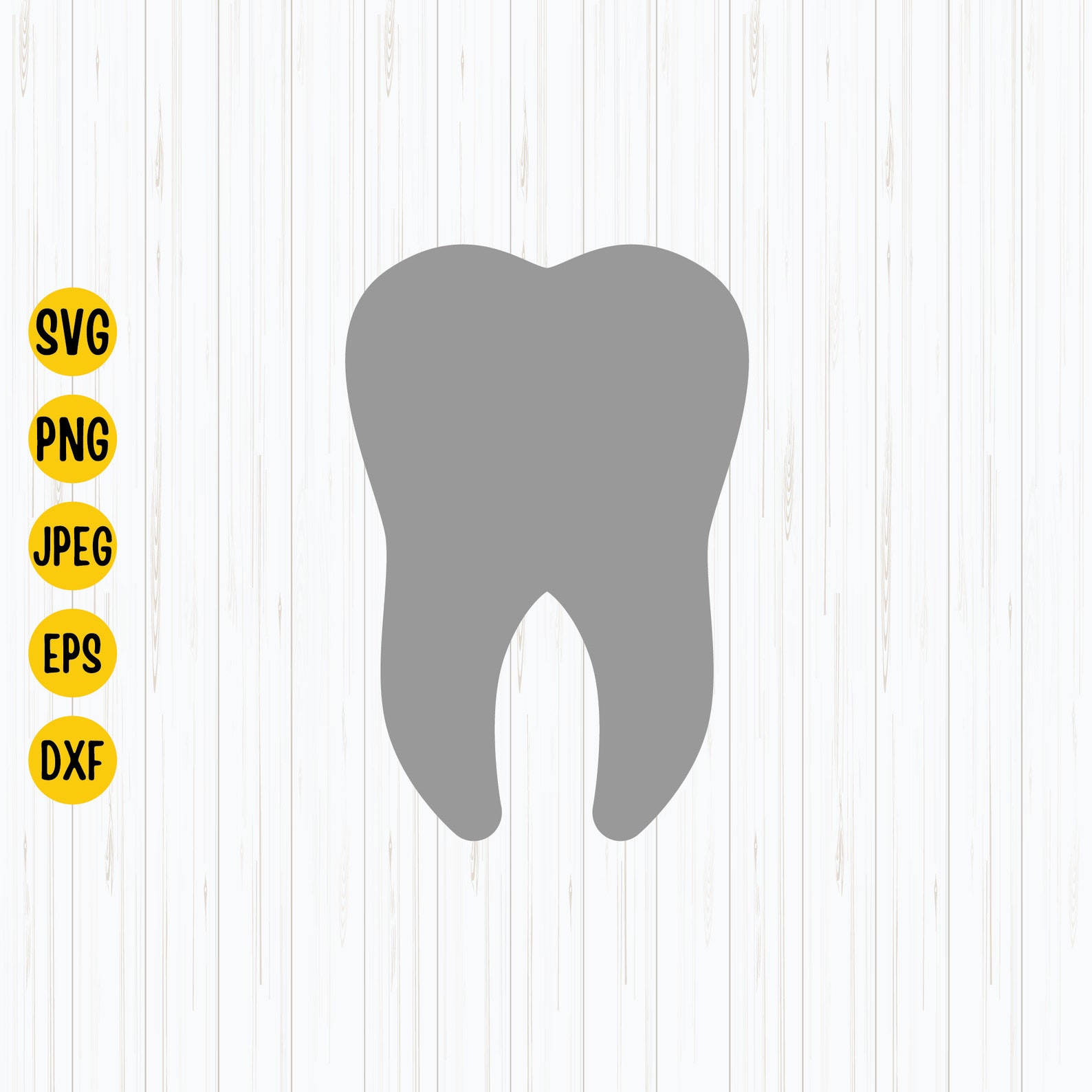 Tooth SVG File Instant Download Svg. Esp Png Jpg for Cricut - Etsy