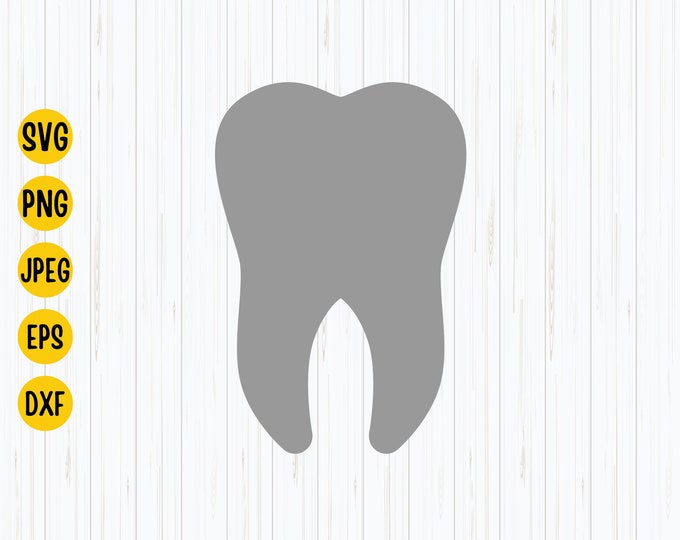 Smiling Tooth Svg, Tooth With Face Svg, Dentist Svg. Dental Svg. Vector ...