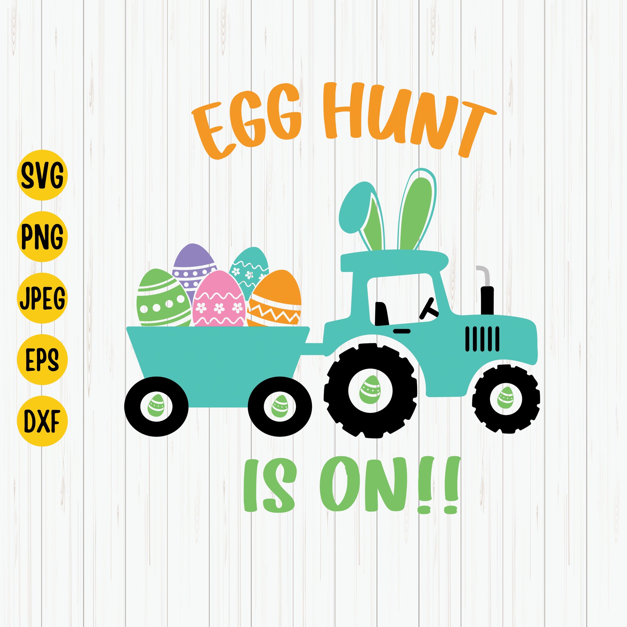 Easter Egg Hunt Svg the Hunt is on Svg Easter Svg Easter | Etsy