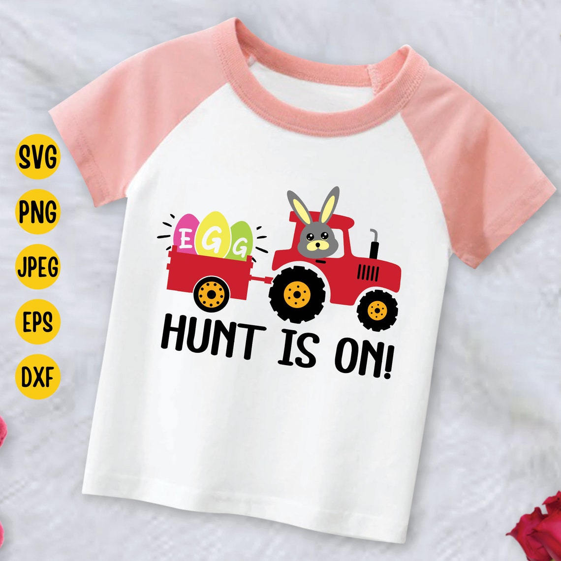 Easter Egg Hunt Svg the Hunt is on Svg Easter Svg Easter | Etsy